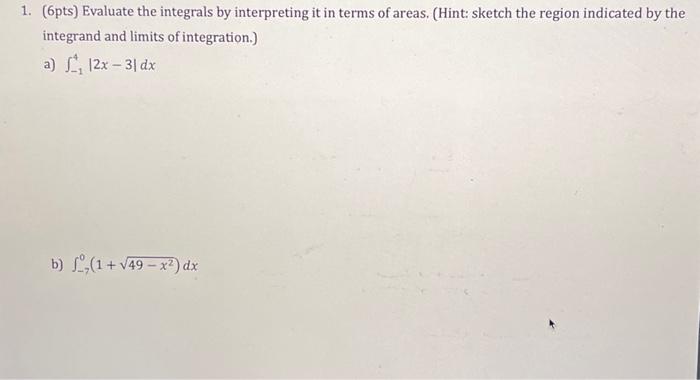 Solved 7. (6pts) If g(y)=∫5yf(x)dx, and f(x)=∫0sinx1+t2dt, | Chegg.com
