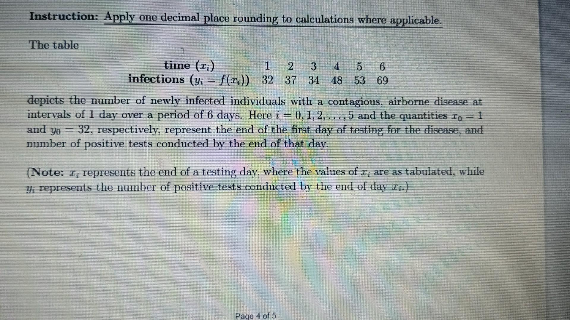 Solved Instruction: Apply one decimal place rounding to | Chegg.com