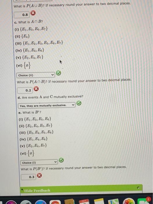 Solved Hint(s) Check My Work Suppose that we have a sample | Chegg.com