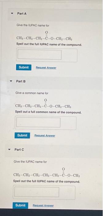 Solved Give the IUPAC name for Spell out the full IUPAC name | Chegg.com