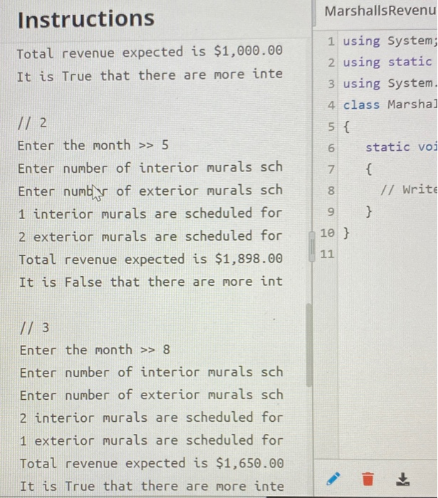 In Chapter 2 you created an interactive application | Chegg.com