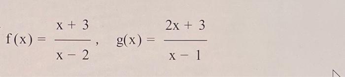 Solved verify that f and g are inverse functionsf(x) = x + 3 | Chegg.com