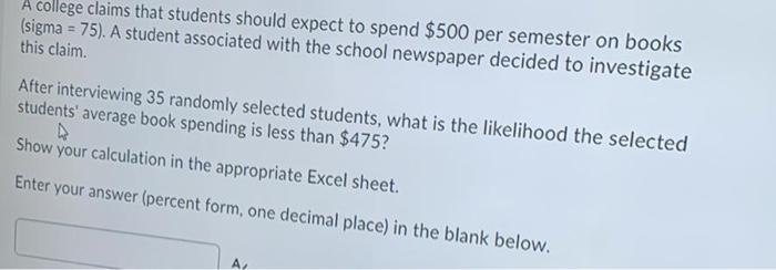 Solved i need excel formula and answer and calculation also | Chegg.com