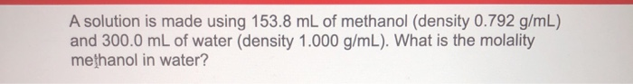Solved Questo OFW A solution is made using 200.0 mL of | Chegg.com
