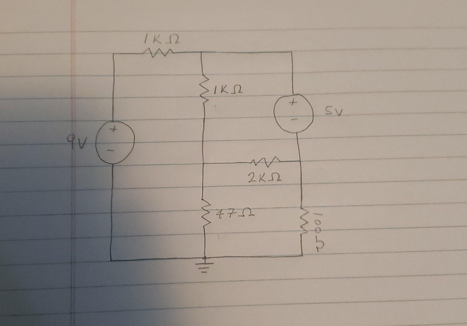 Solved Solve the current and voltage across each resistor | Chegg.com