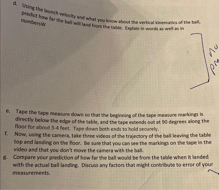 Solved 1. Ball in free fall. a. Prediction graphs: Create | Chegg.com