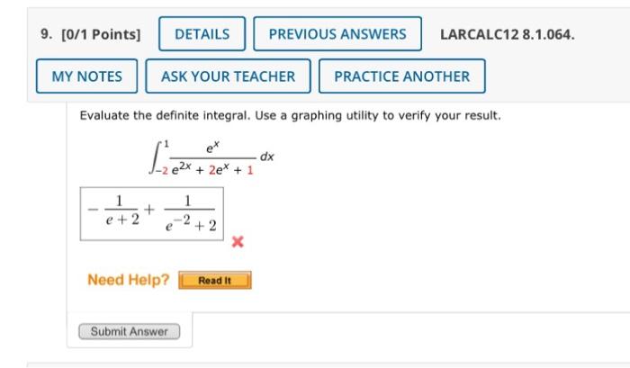 Solved Evaluate the definite integral. Use a graphing | Chegg.com
