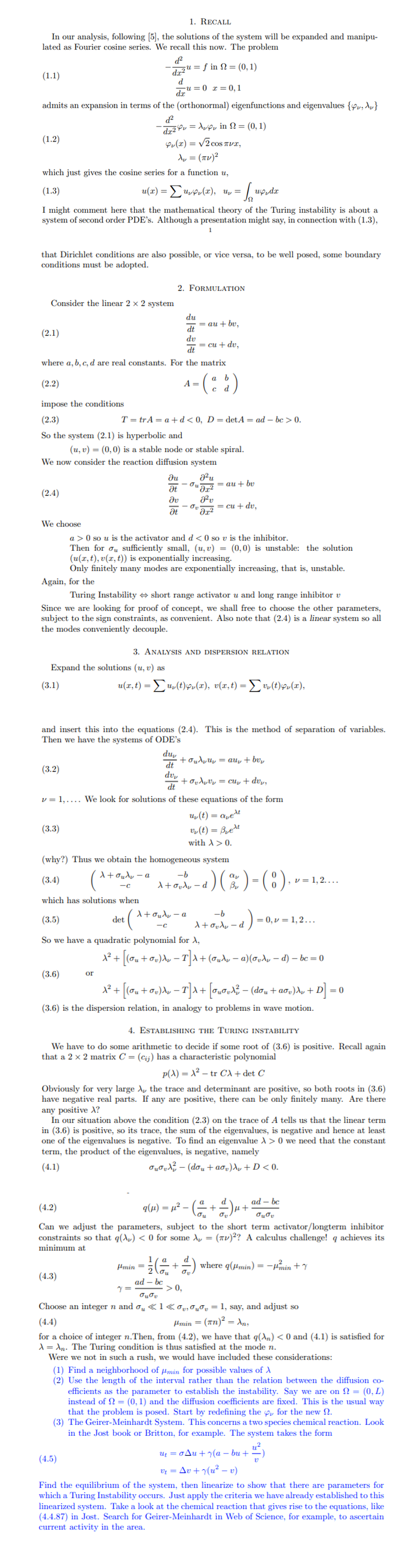 Solved (1) ﻿Find a neighborhood of \mu min for possible | Chegg.com