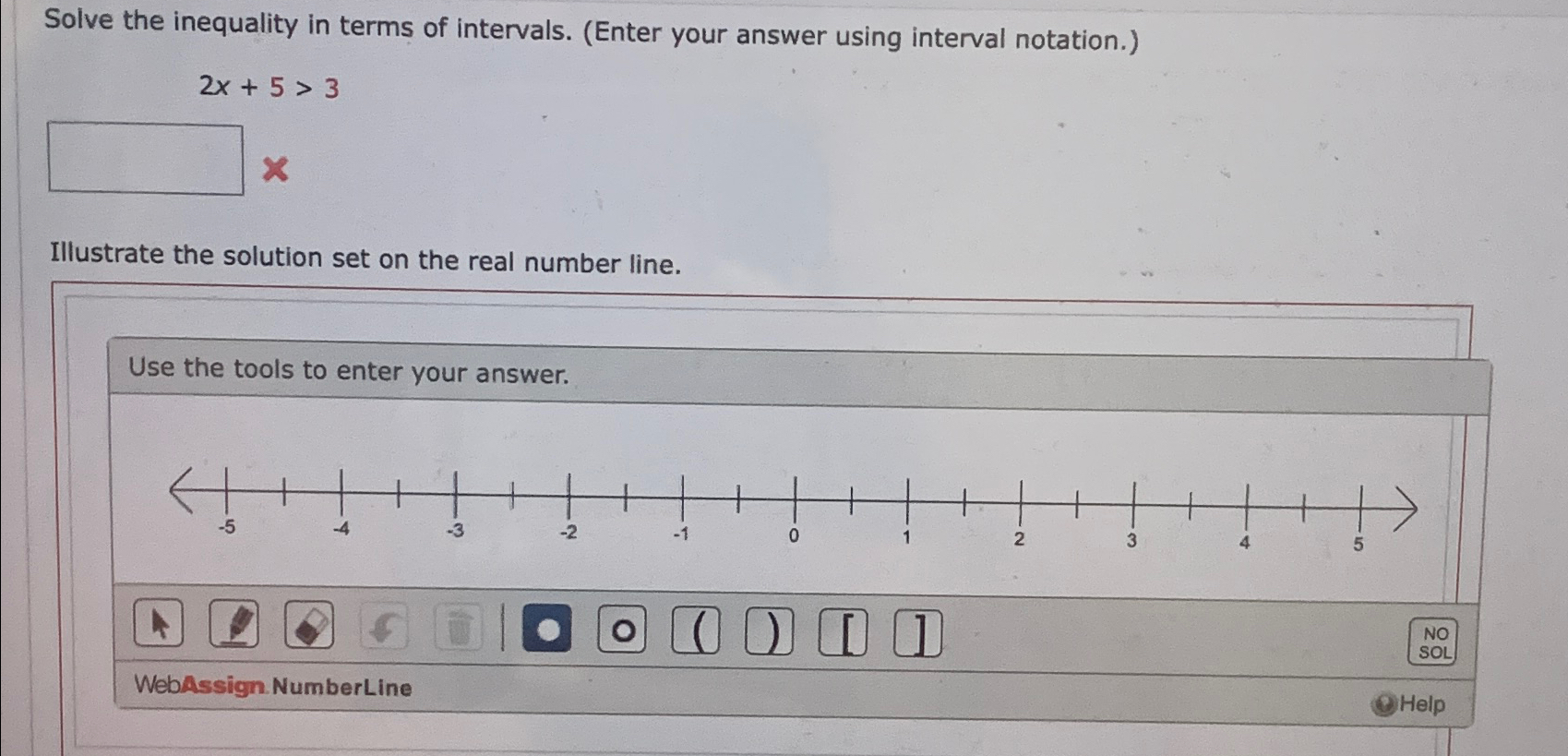 Solved Solve the inequality in terms of intervals. (Enter | Chegg.com