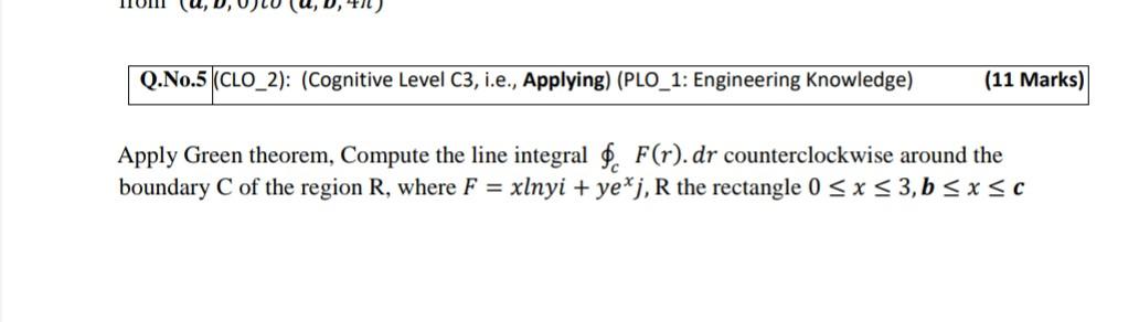 Solved subject : Linear algebra and vector analysis B= 3 and | Chegg.com