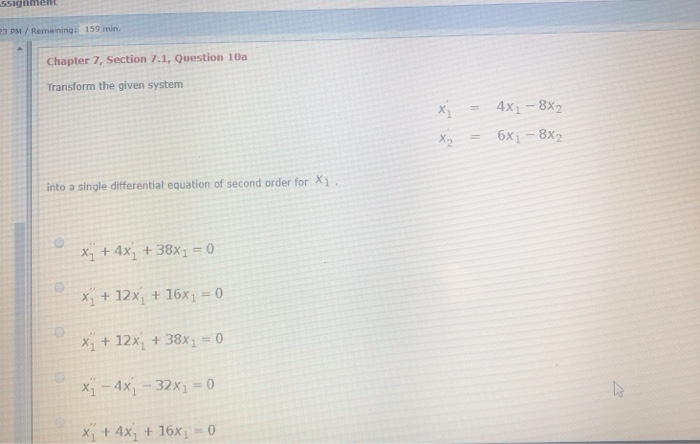 Solved ssignment 3 PM / Remaining: 159 min. Chapter 7, | Chegg.com Solved ssignment 3 PM / Remaining: 159 min. Chapter 7, | Chegg.com