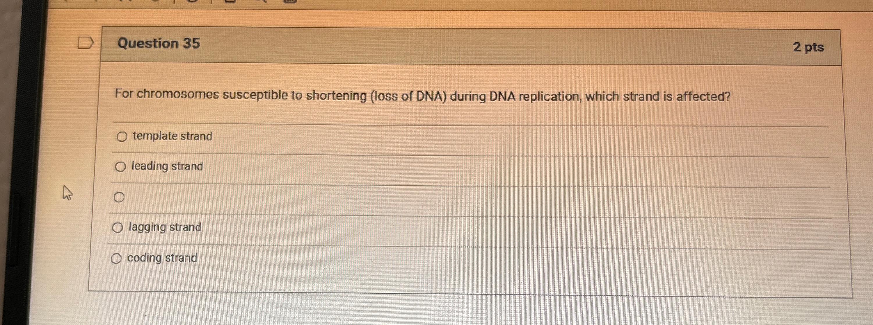 Solved Question 352 ptsFor chromosomes susceptible to | Chegg.com Solved Question 352 ptsFor chromosomes susceptible to | Chegg.com