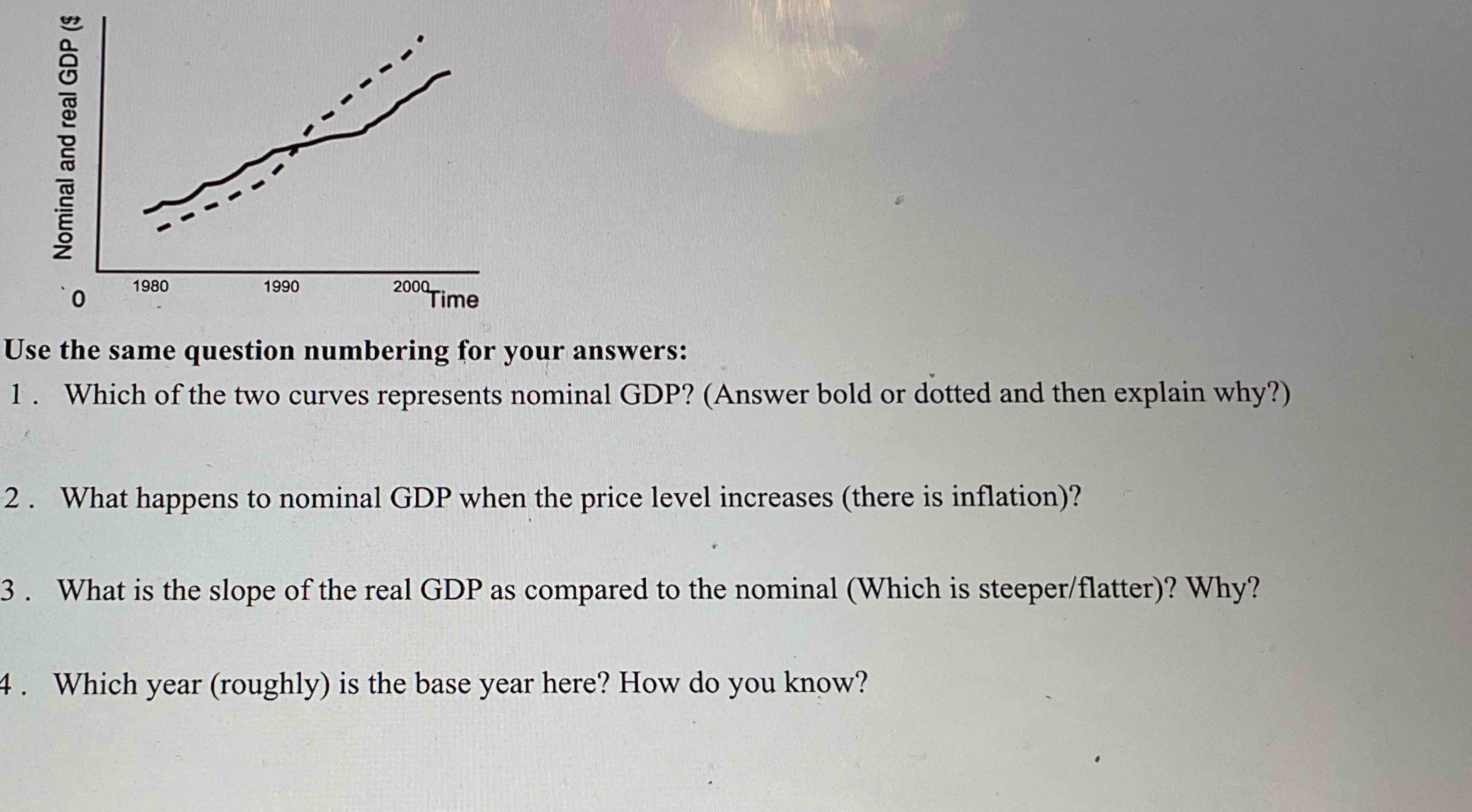 Solved Use the same question numbering for your answers:1. | Chegg.com