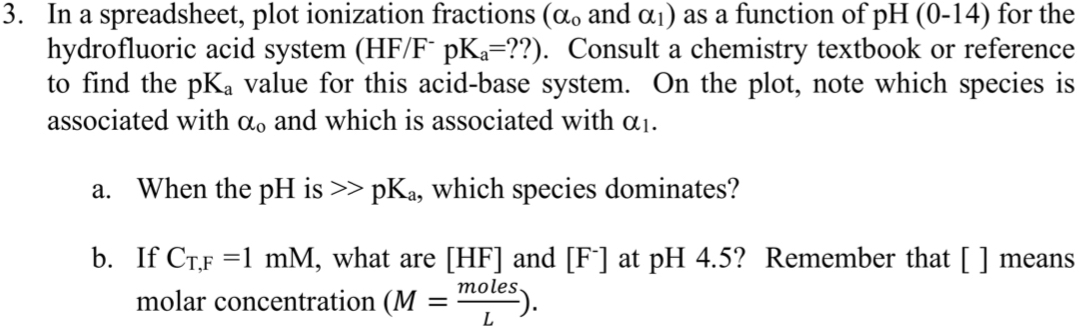 Solved In a spreadsheet, plot ionization fractions and | Chegg.com
