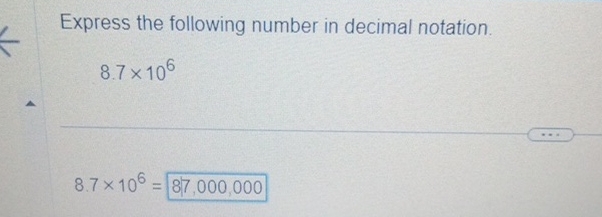 Express the following number in decimal | Chegg.com
