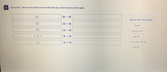 Solved Directions - Match the symbol on the left with its | Chegg.com