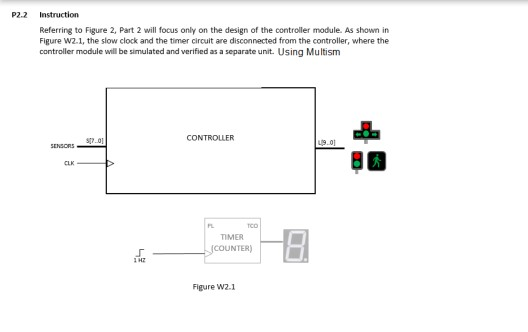 P2.2 Instruction Referring to Figure 2, Part 2 will | Chegg.com