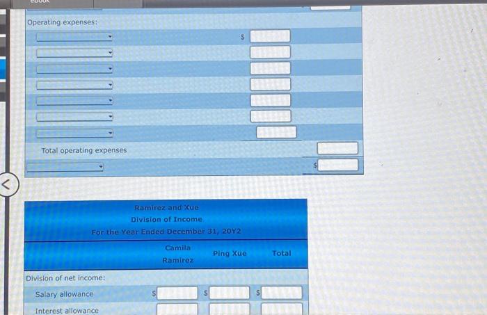Solved 2. Prepare a statement of partnership equity for | Chegg.com
