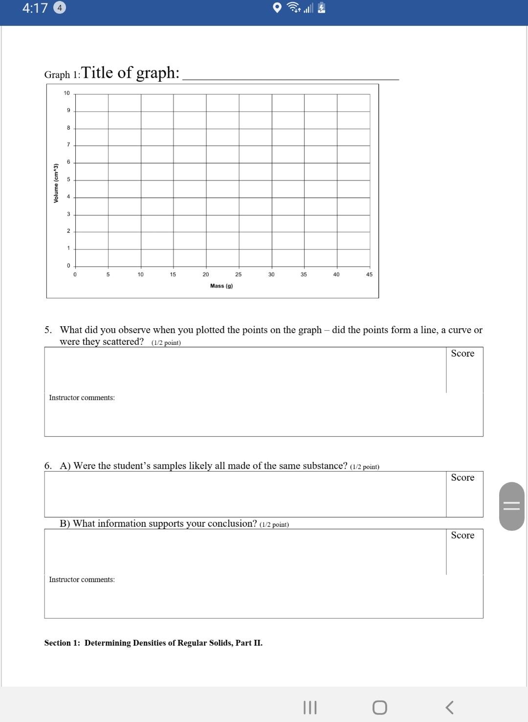 Solved Group Recorder's Name: Group Members' Names: Lab | Chegg.com