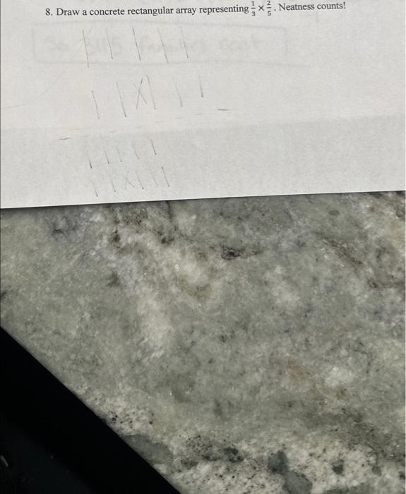 Solved 8. Draw a concrete rectangular array representing | Chegg.com