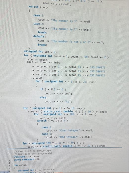 Solved 5.4 (Find the Code Errors) Find the error(s), if any, | Chegg.com