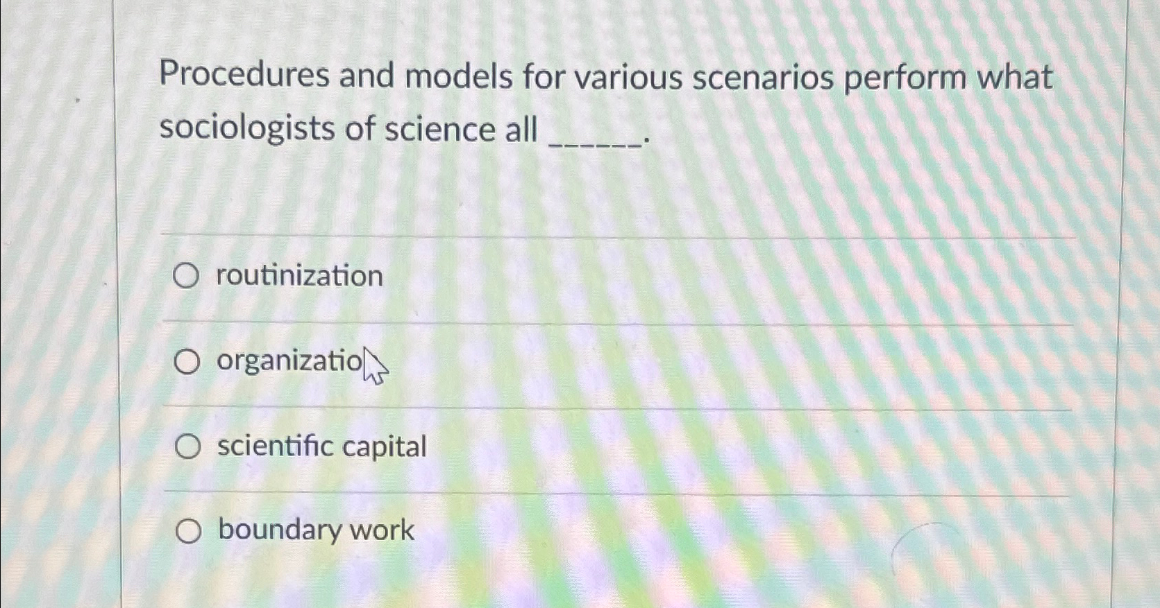 Solved Procedures and models for various scenarios perform | Chegg.com