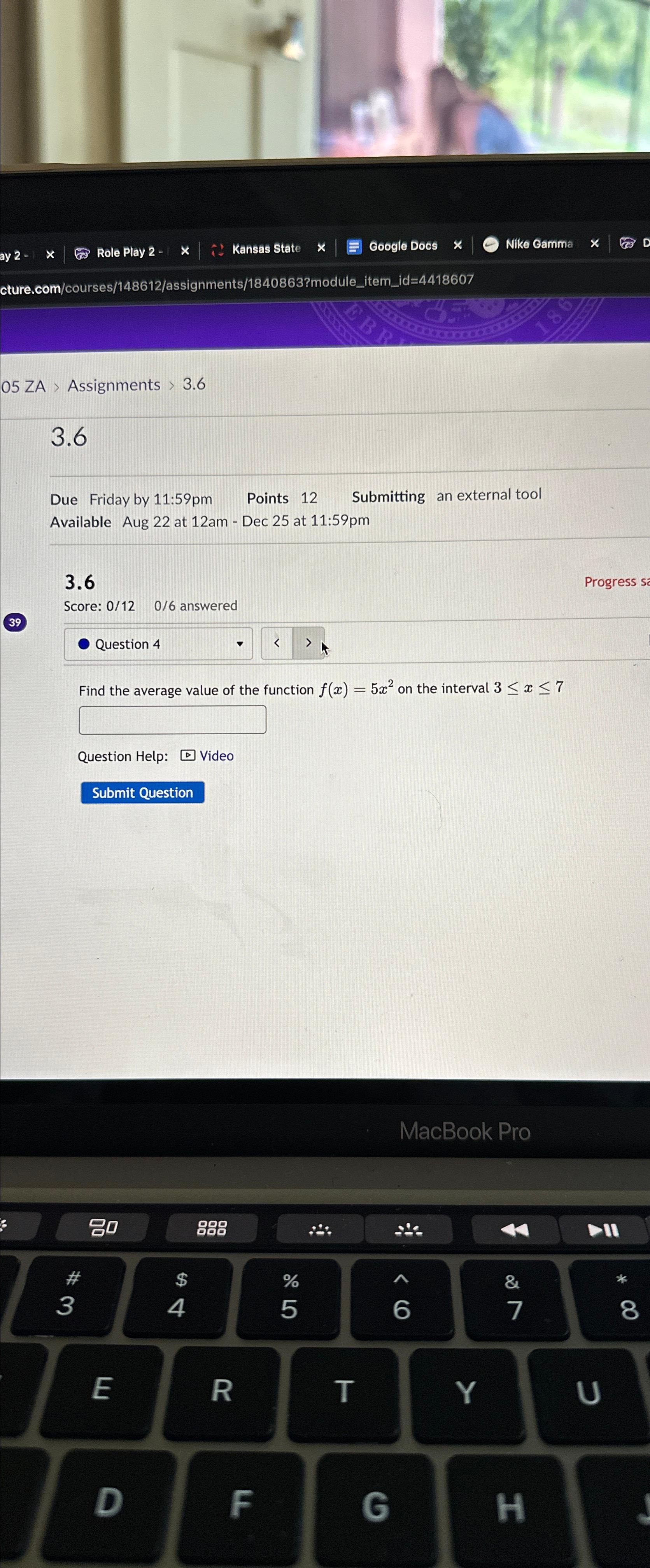 05ZA> ﻿Assignments >3.63.6Due Friday by 11:59pm, | Chegg.com