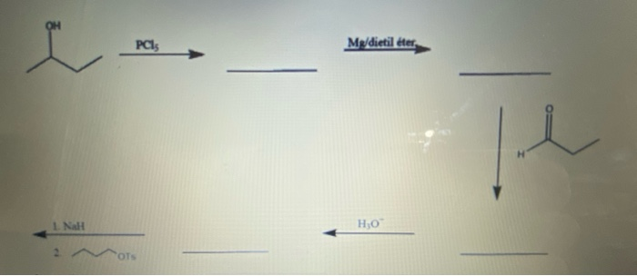 Solved ☺ PCI Mg/dietiléter H I Mall Но OT | Chegg.com