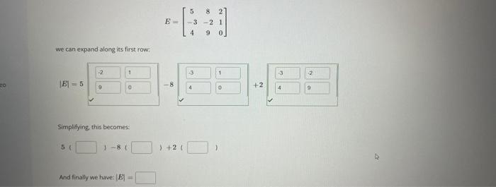 Solved Find the determinant of the coefficient matrix A for | Chegg.com