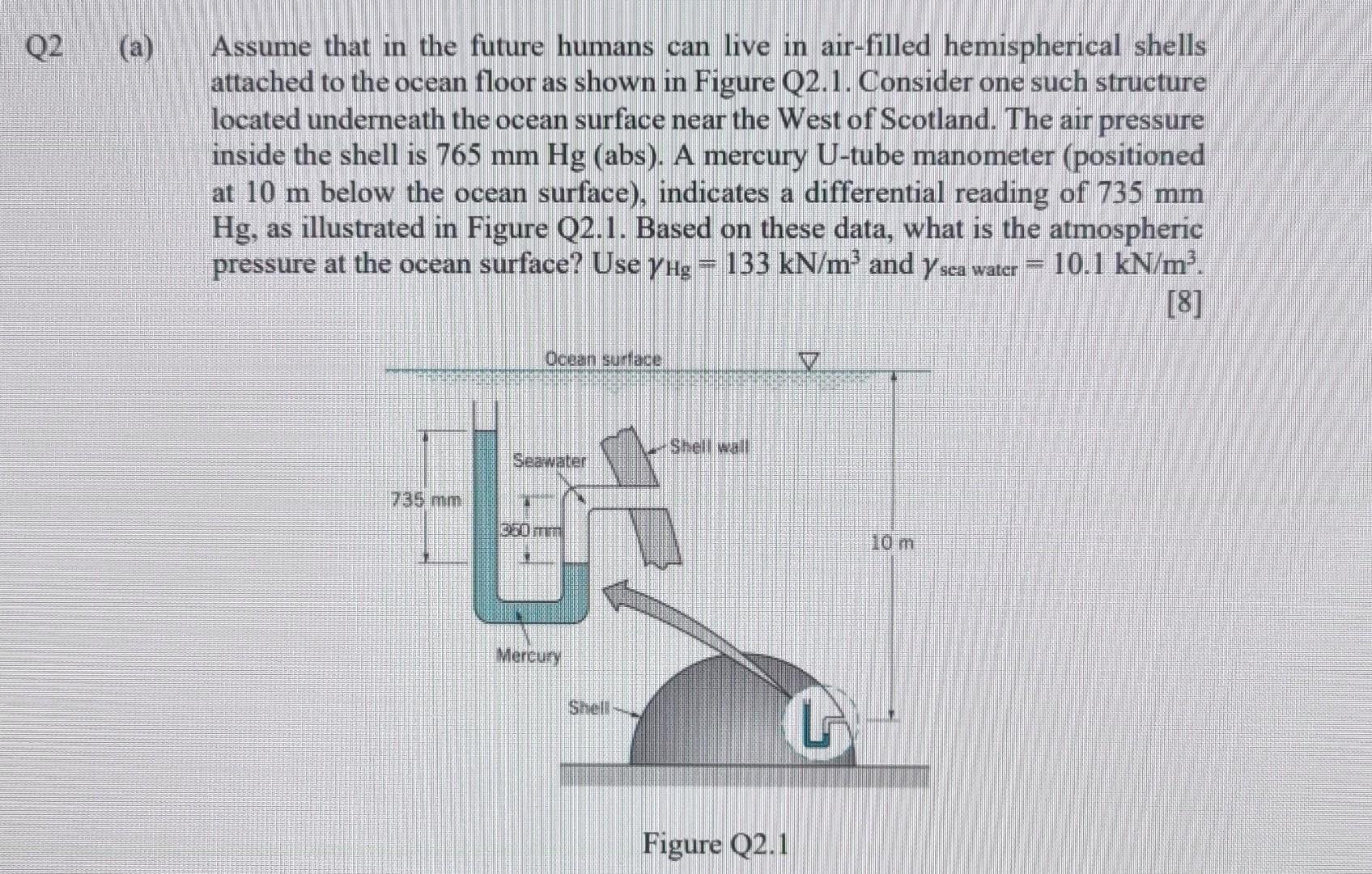 Solved Assume that in the future humans can live in | Chegg.com