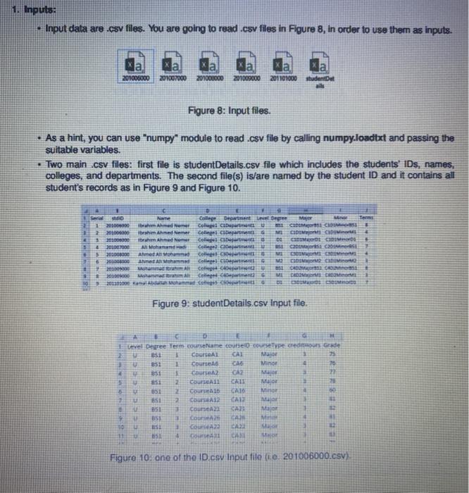 Figure 1: Transcript generation system menu. 1 | Chegg.com