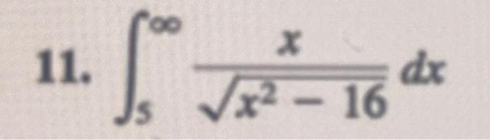 Solved Evaluating an Improper Integral In Exercises 7-20, | Chegg.com