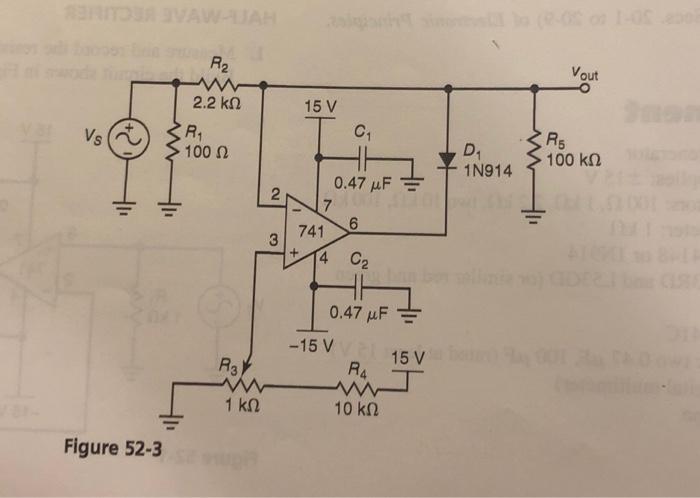 Solved 3. The positive limiter of Fig. 52-3 can be adjusted | Chegg.com