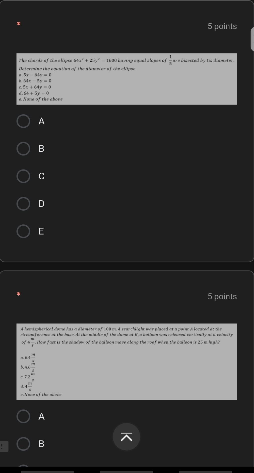 solved-5-points-1-the-chords-of-the-ellipse-64x2-25y2-chegg