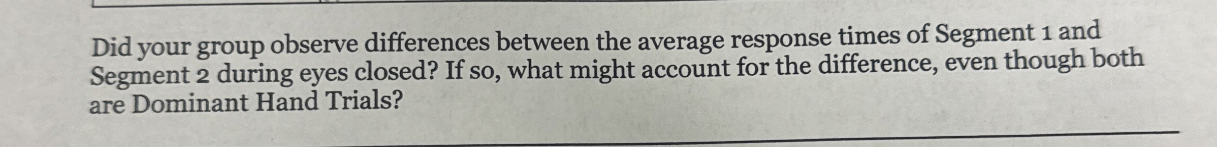 Solved Did your group observe differences between the | Chegg.com