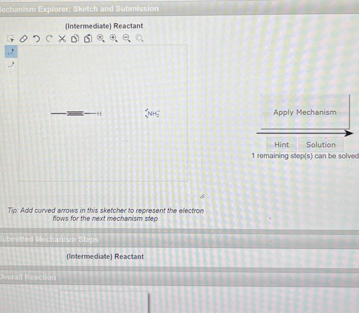 Solved (Intermediate) Product Tip: Add curved amows in this | Chegg.com