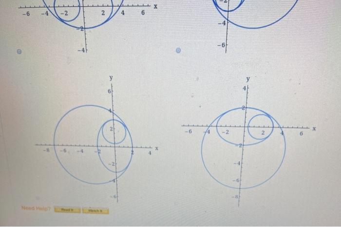 Solved Find the equations of the osculating circles of the | Chegg.com