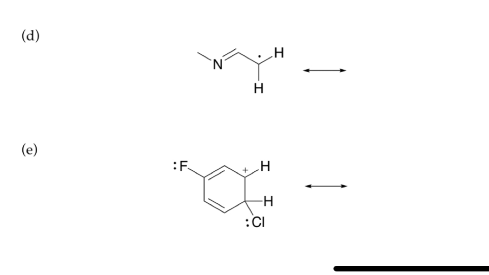 Solved Draw The Best Resonance Structure 7107