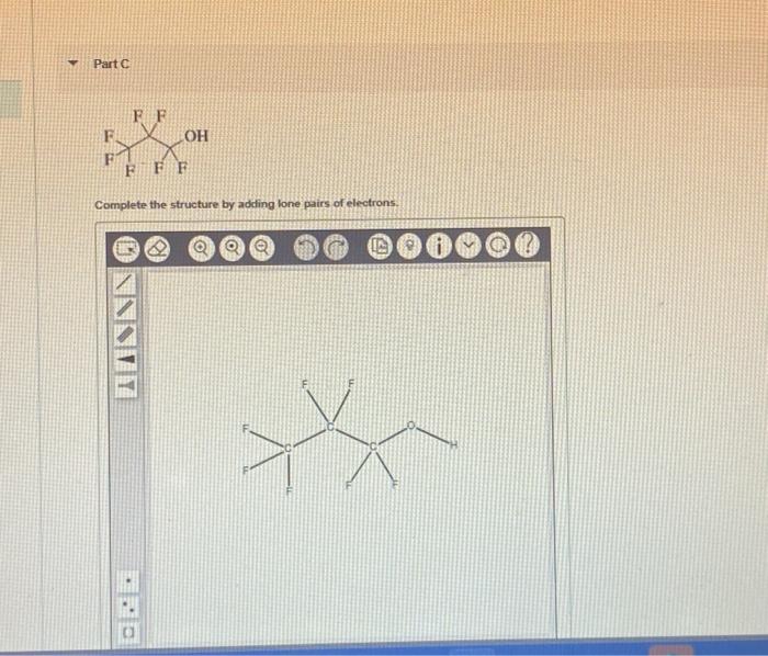 Solved Complete the structure by adding lone pairs of | Chegg.com