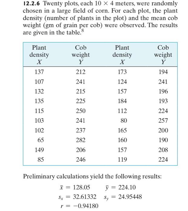 Solved 12.2.11 For each of the following examples, explain | Chegg.com