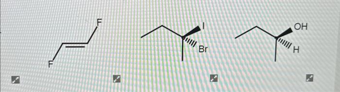Solved Divide the compounds below into chiral and achiral | Chegg.com