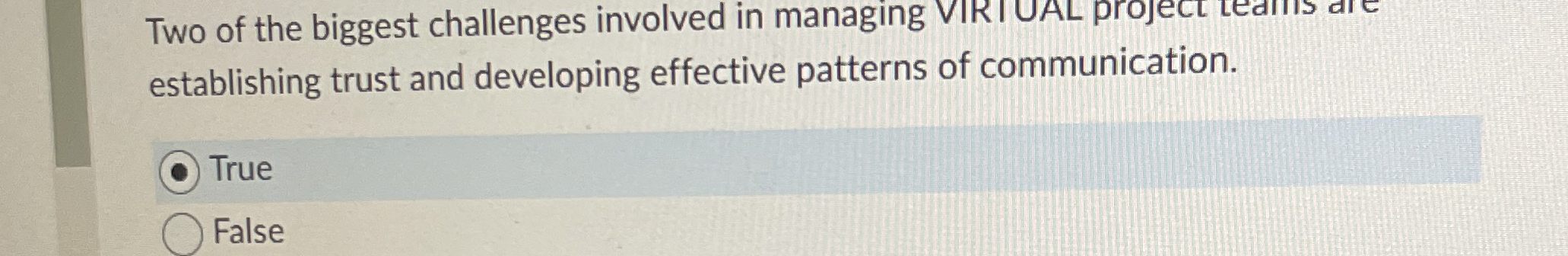 Solved Two of the biggest challenges involved in managing | Chegg.com