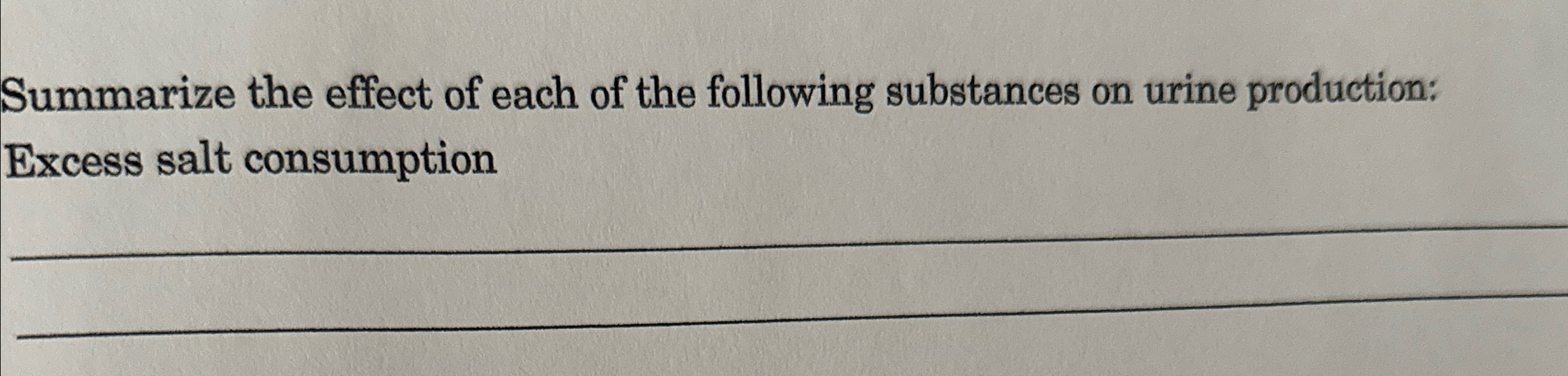 Solved Summarize the effect of each of the following | Chegg.com