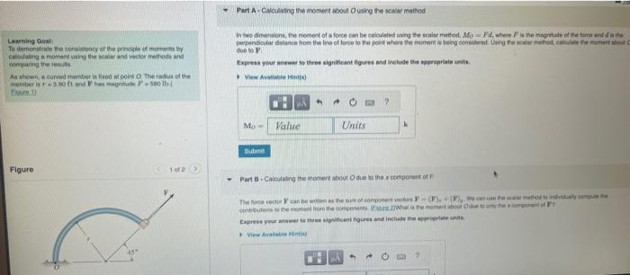 Solved please answer parts A-C. there are different figures | Chegg.com