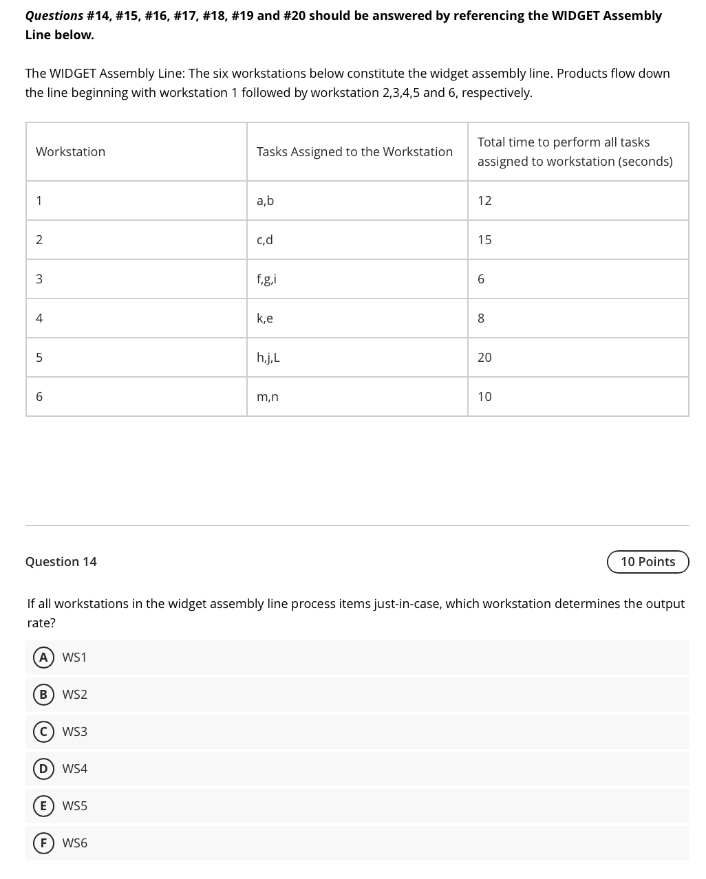 Solved Questions #14, ﻿#15, ﻿#16, ﻿#17, ﻿#18, ﻿#19 ﻿and #20 | Chegg.com