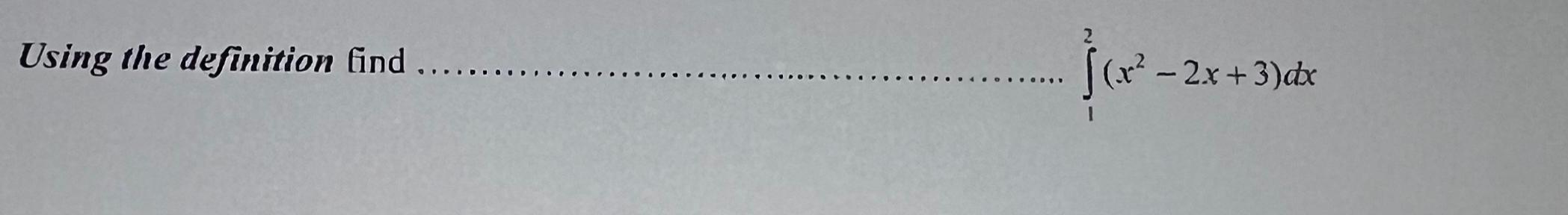 Solved Using the definition (6 ﻿step process!!!) ﻿find | Chegg.com