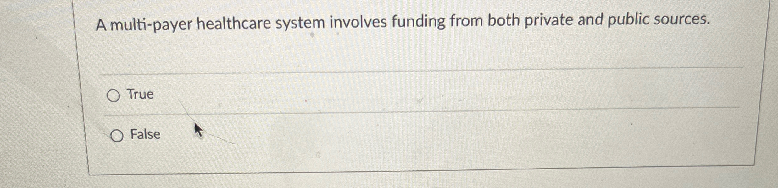 Solved A multi-payer healthcare system involves funding from | Chegg.com