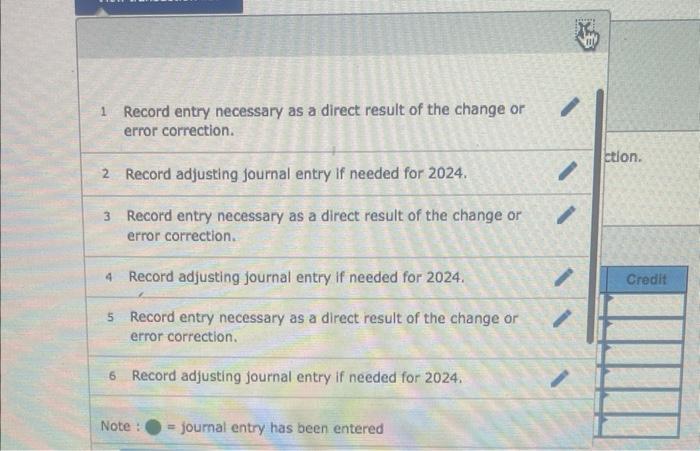 Solved Problem 20-14 (Algo) Errors; change in estimate; | Chegg.com