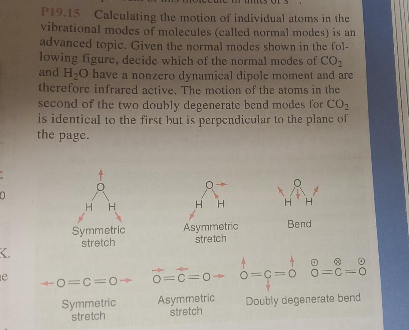 Solved P19.15 Calculating the motion of individual atoms in | Chegg.com