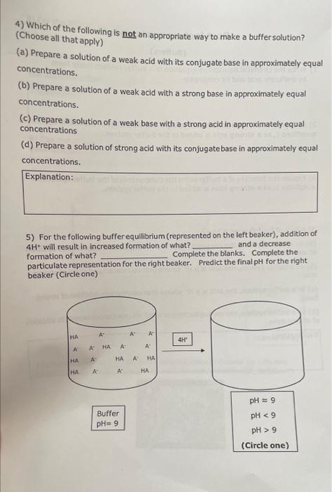 Solved 1) Write the chemical equilibrium equation of a | Chegg.com